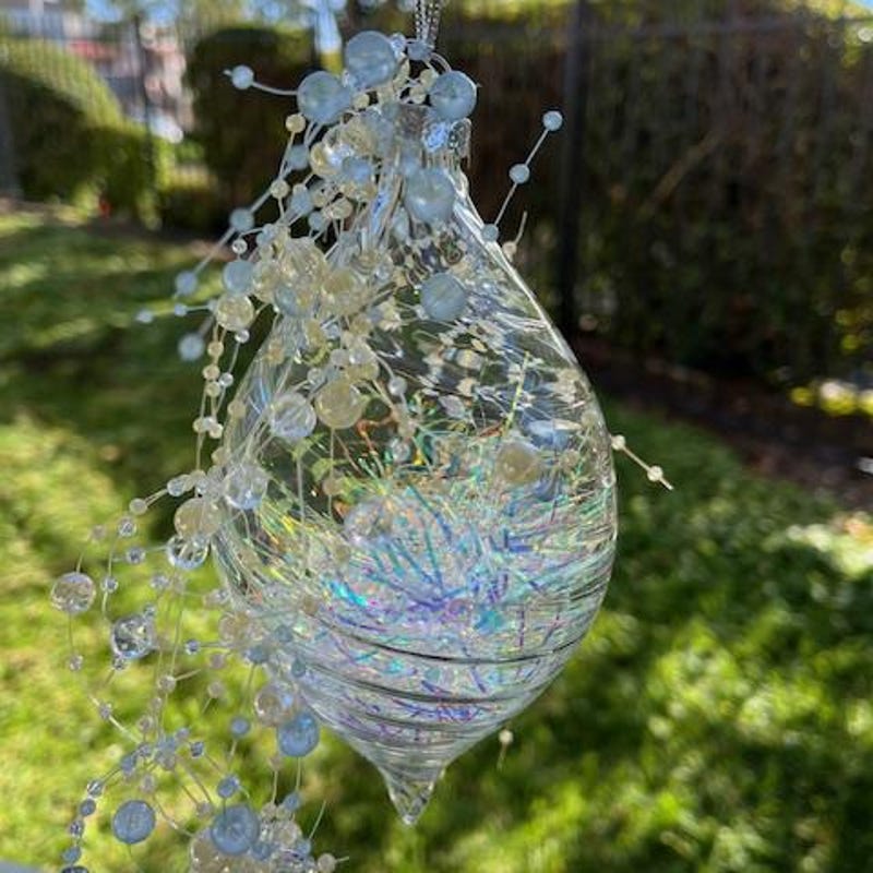 Glass Bead Ornament - Etsy