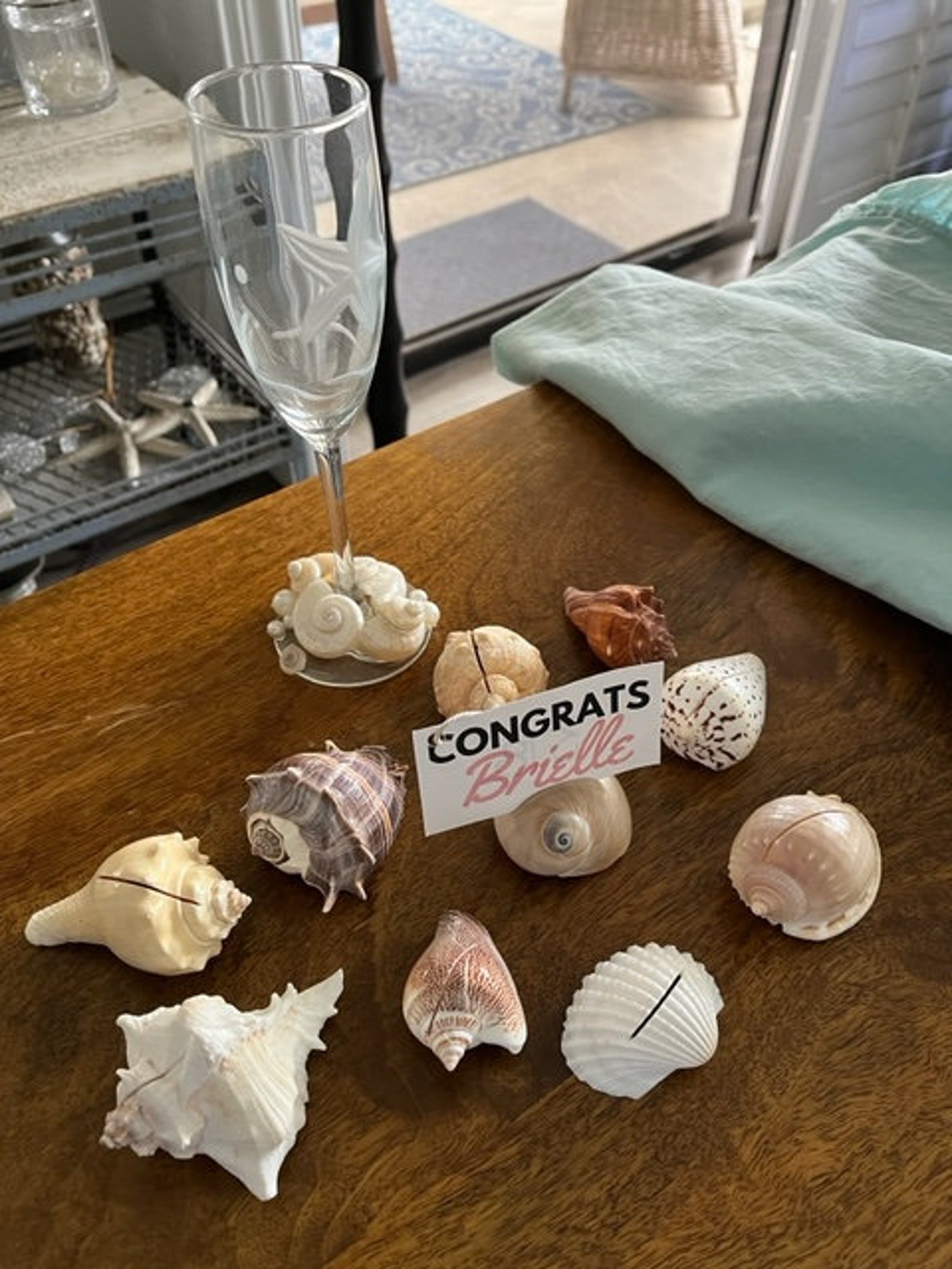 Real Seashell Place Card Holders - 10/20/50/100 - NEW STYLES ADDED ...