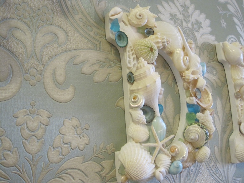 Beach Decor Seashell Letter "d" - Soft Tropical Colored Shell Letter ...