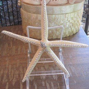 Embellished Starfish With Mermaid and Swarovski Crystals - Starfish ...