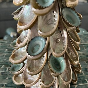 Beach Decor Abalone Limpet Starfish Tree - Shell and Starfish Christmas ...