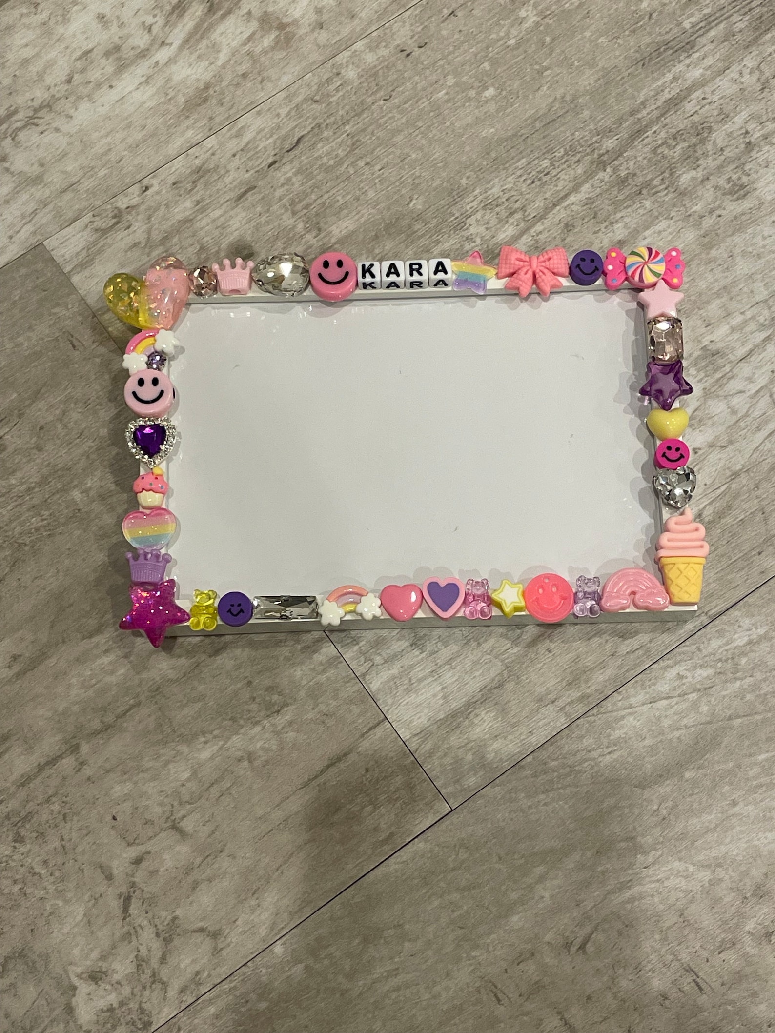 Custom Embellished Picture Frame - Etsy