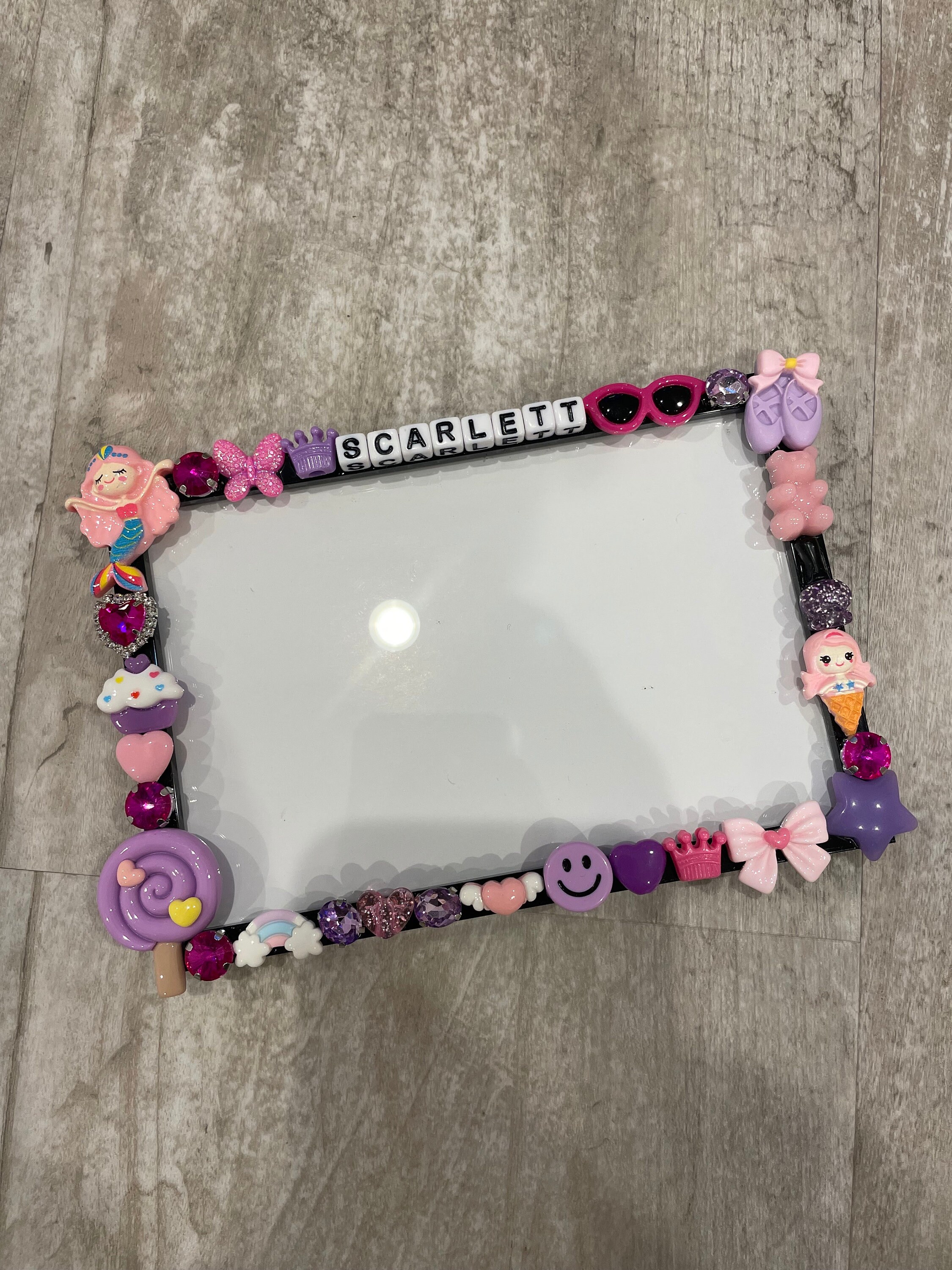 Custom Embellished Picture Frame - Etsy