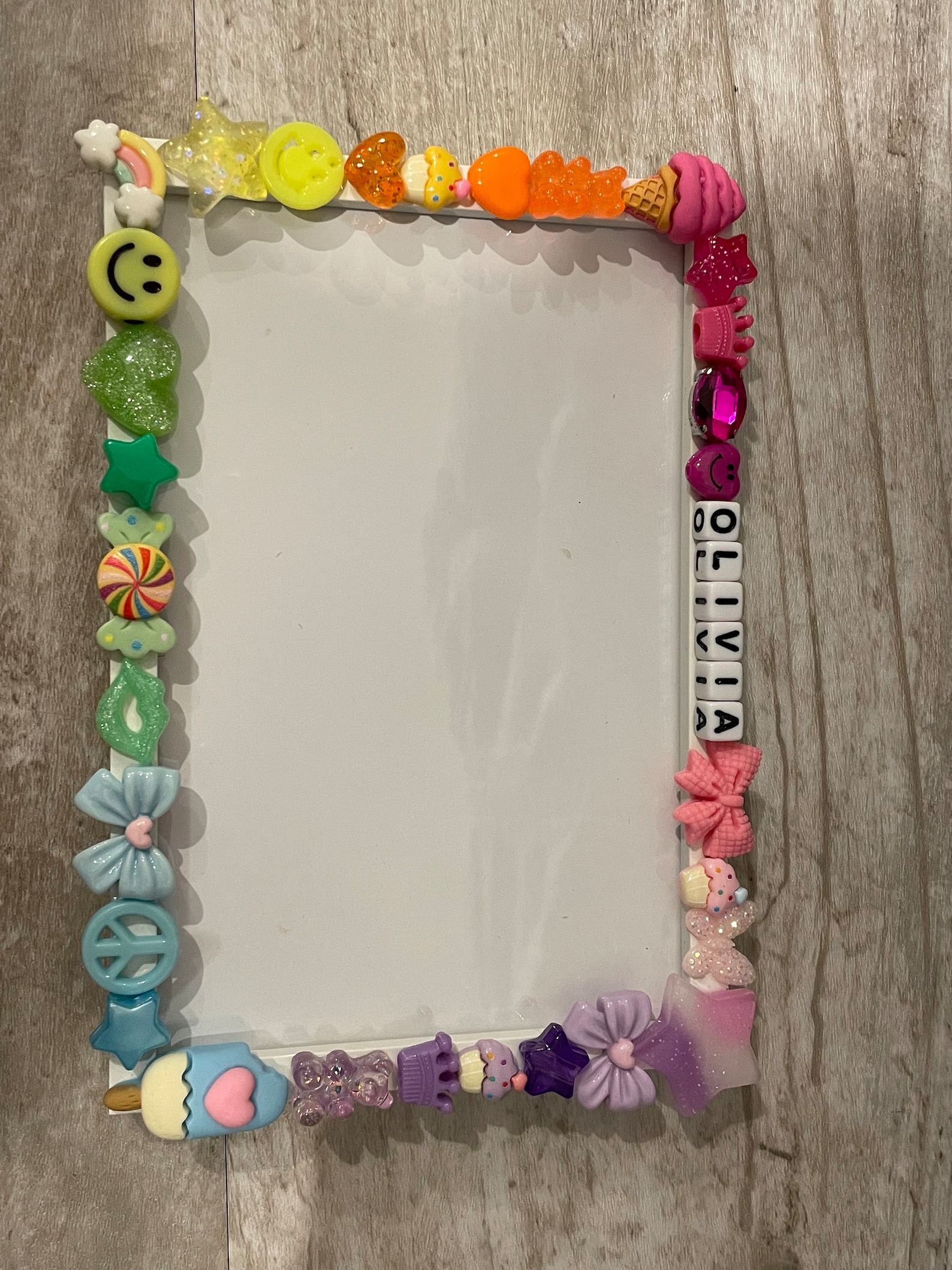 Custom Embellished Picture Frame - Etsy