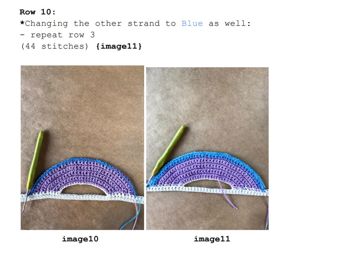 RAINBOW TOP Bralette - Crochet Written Pattern - Size: S/M - Etsy
