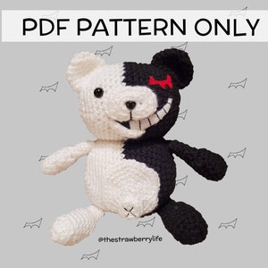 Monokuma Plush Etsy UK