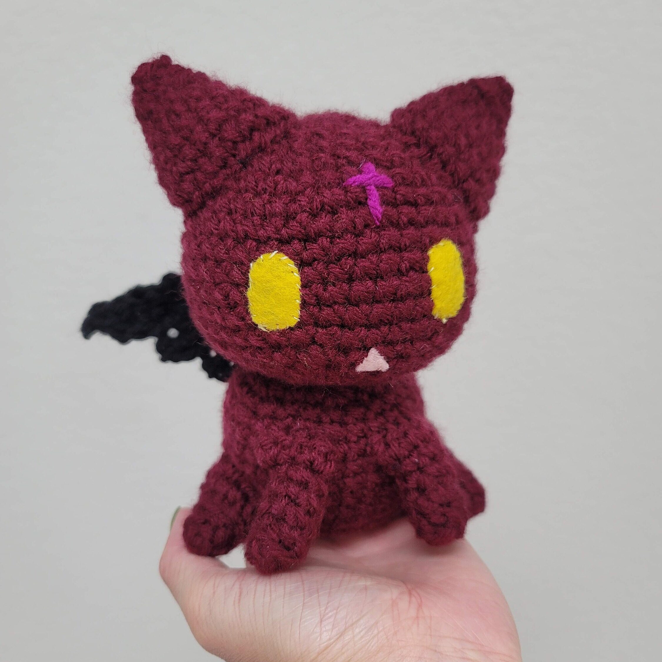 Devil Cat Crochet Pattern PDF ONLY - Etsy