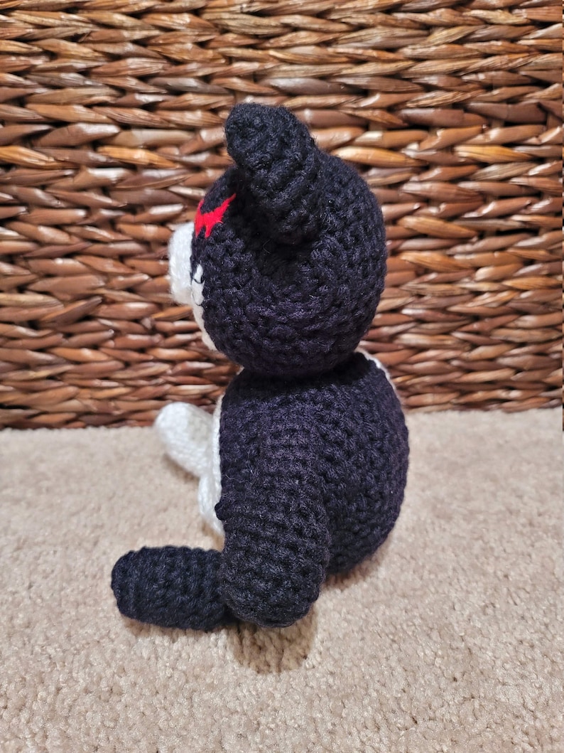 Monokuma Amigurumi Crochet Pattern PDF ONLY - Etsy