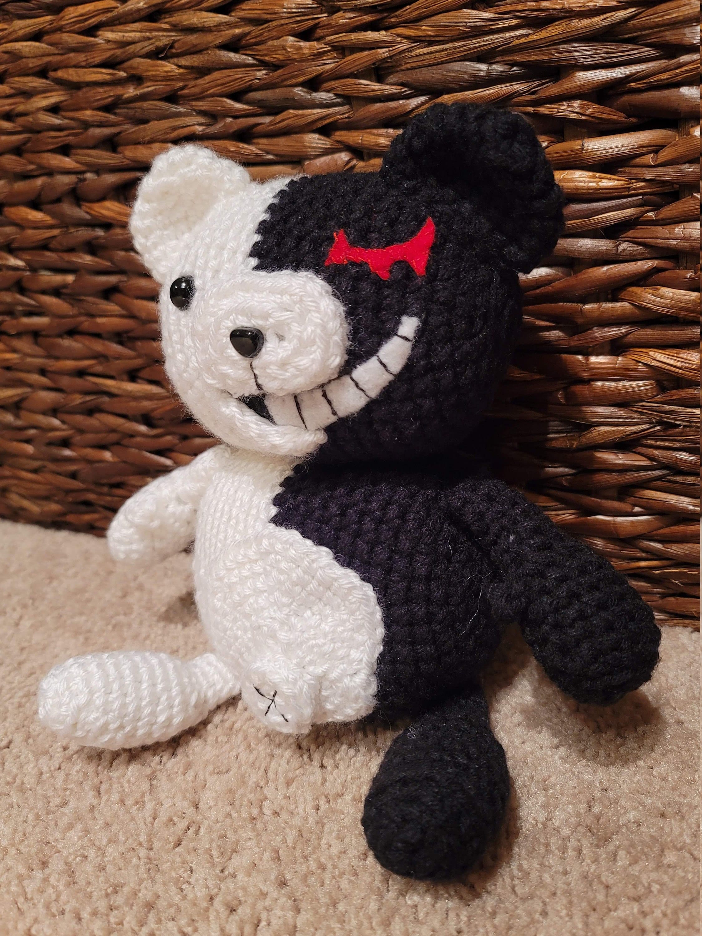 Monokuma Amigurumi Crochet Pattern PDF ONLY - Etsy