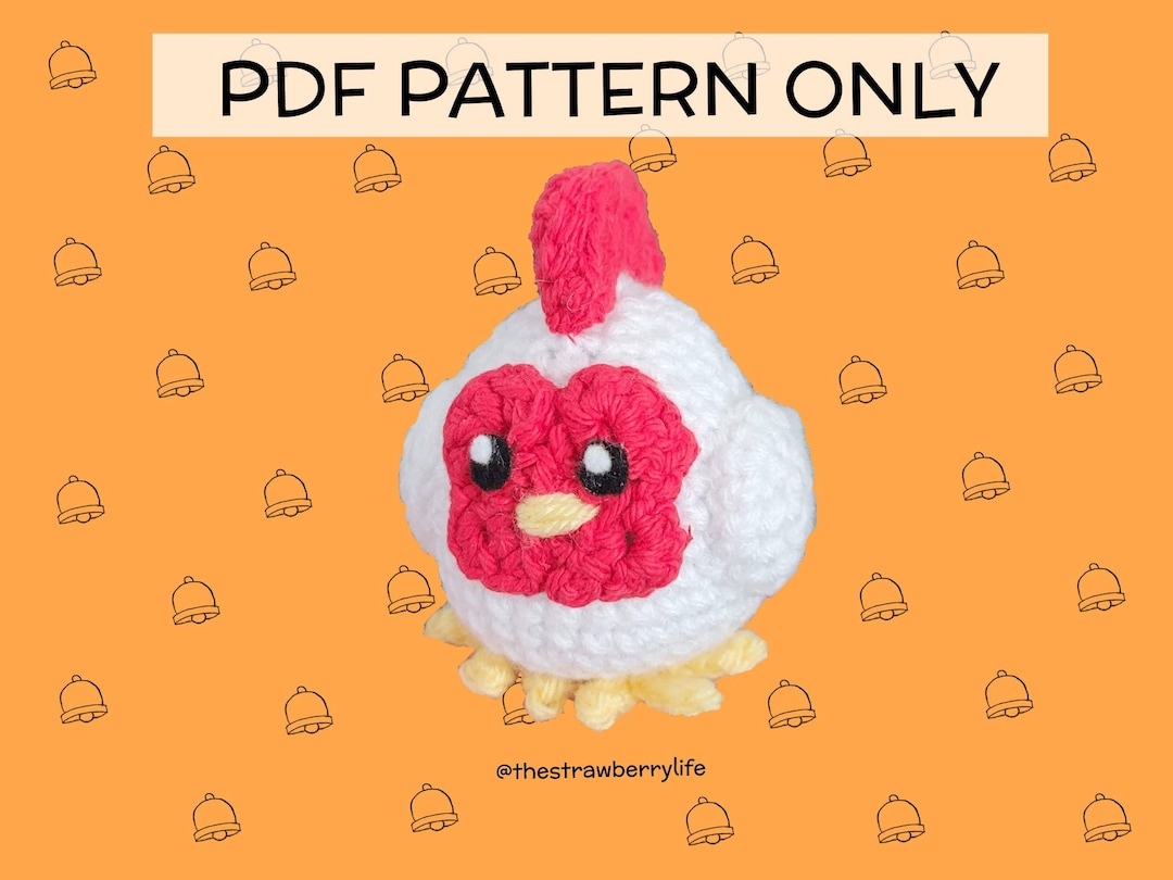 Chicken Crochet Crochet Pattern PDF ONLY - Etsy