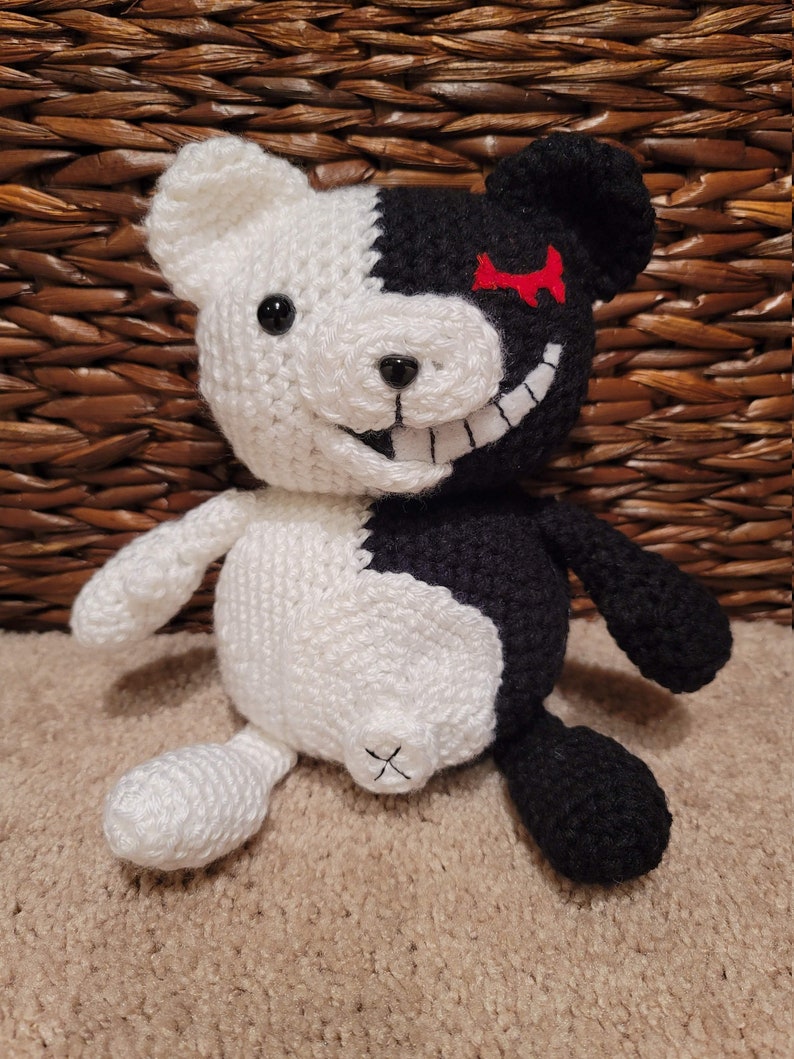 Monokuma Amigurumi Crochet Pattern PDF ONLY | Etsy