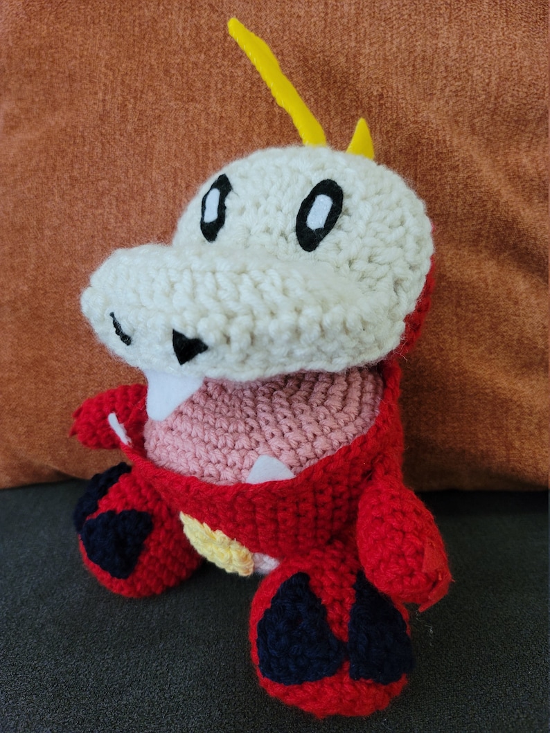 Fuecoco Amigurumi Crochet Pattern PDF ONLY | Etsy