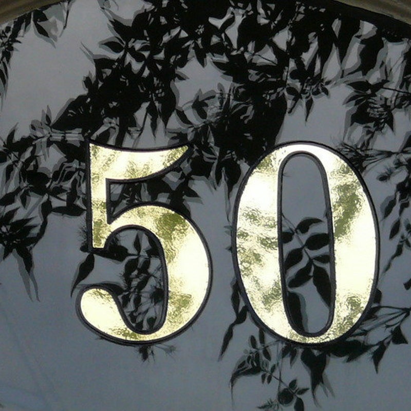 Vinyl House Numbers - Etsy