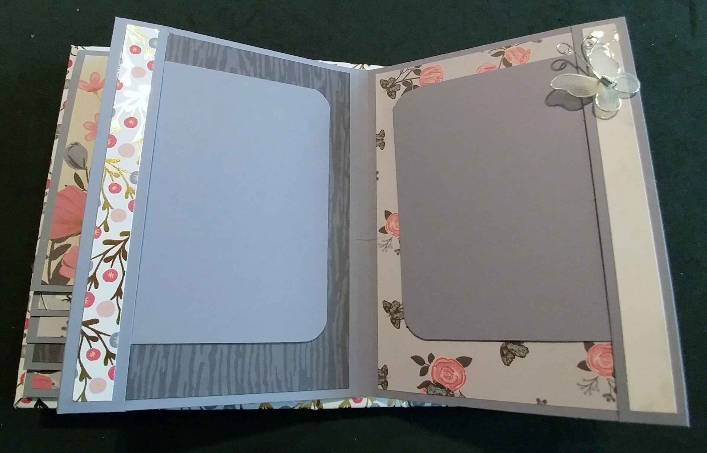 Waterfall Album PDF Instructions Scrapbook tutorial Mini | Etsy