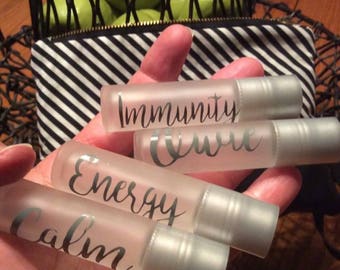 Custom Roller Bottle Labels - Etsy