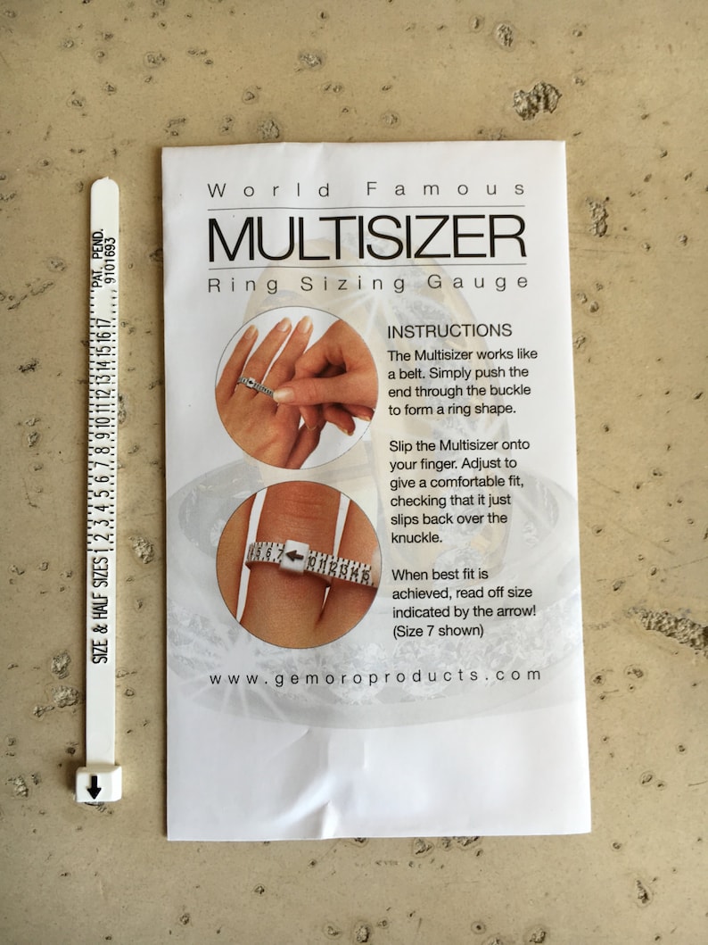 Ring Sizer- Ring Sizing Gauge- Multisizer Ring - Etsy