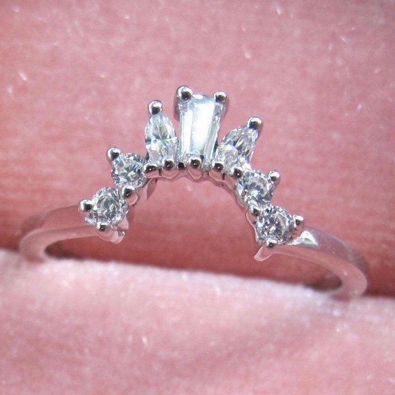 Contour Wedding Band - Etsy