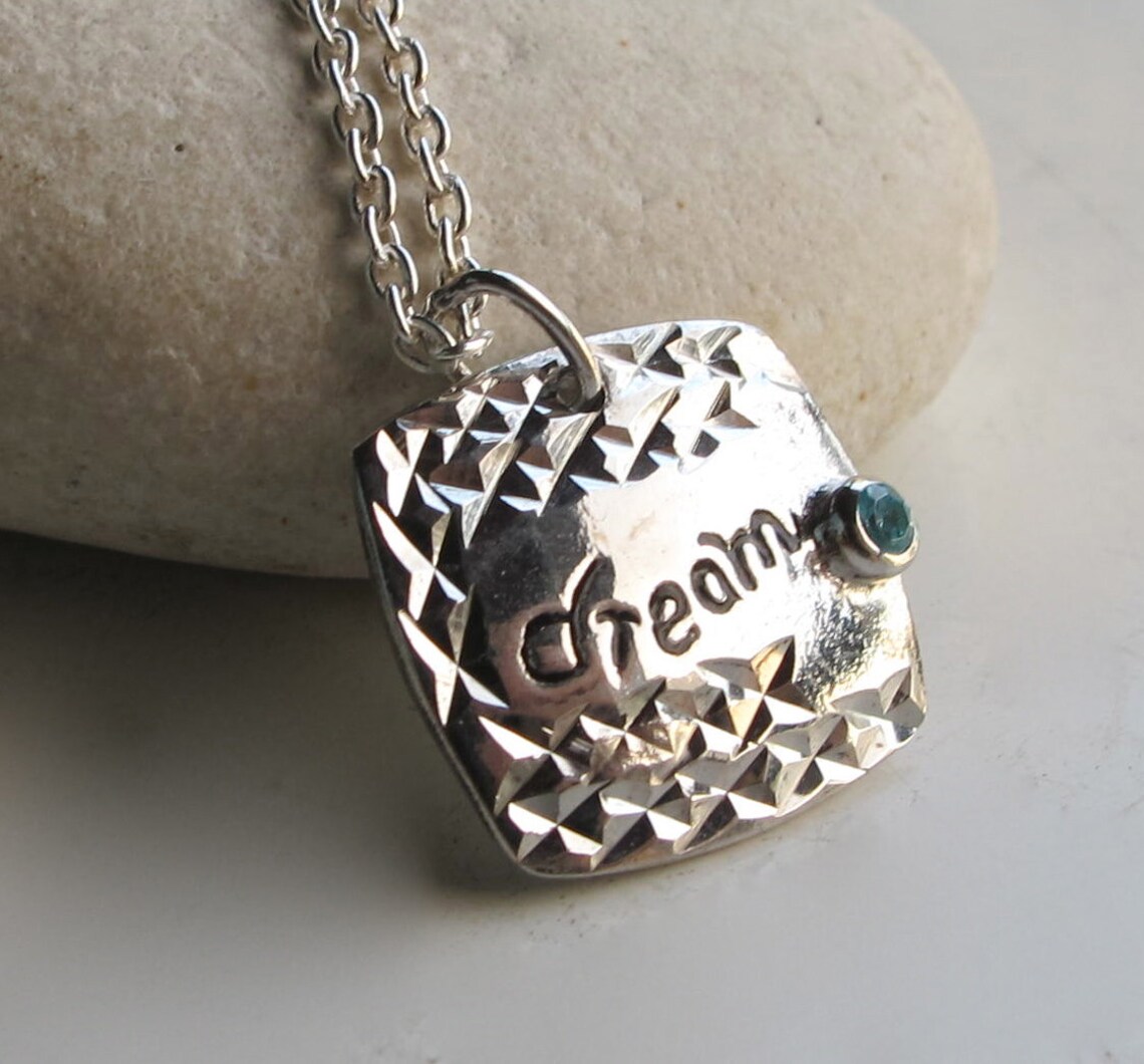 Dream Charm Inspirational Necklaces Graduation Gifts for Her - Etsy