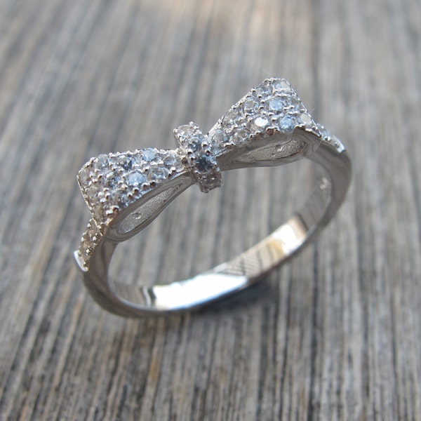 Bow Ring - Etsy