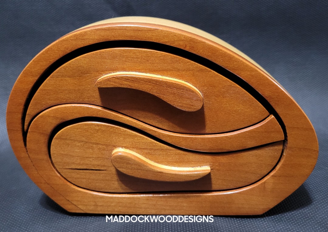 Jewelry Box Wood Box Keepsake Box yin Yang - Etsy
