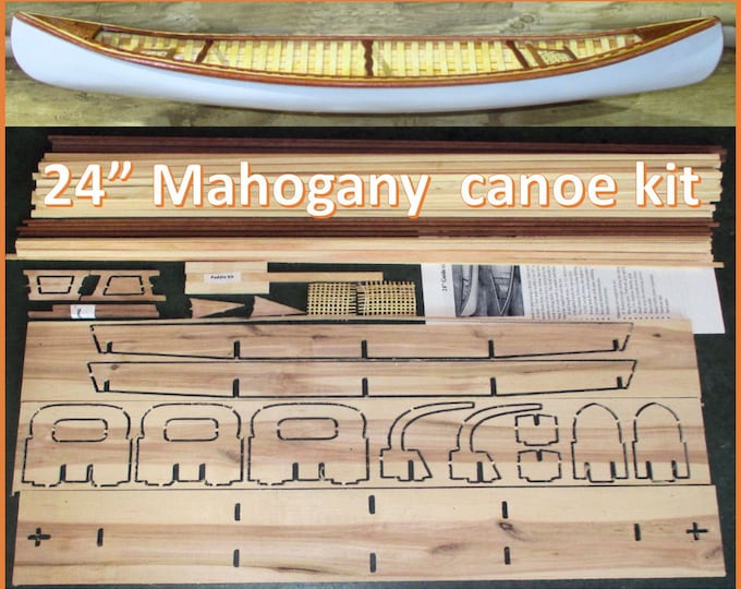 36 Deluxe Wood Strip Canoe Kit - Etsy Canada