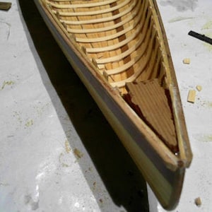 36" Deluxe Wood Strip Canoe Kit - Etsy