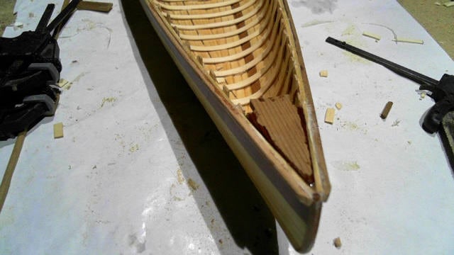 36" Deluxe Wood Strip Canoe Kit - Etsy Canada
