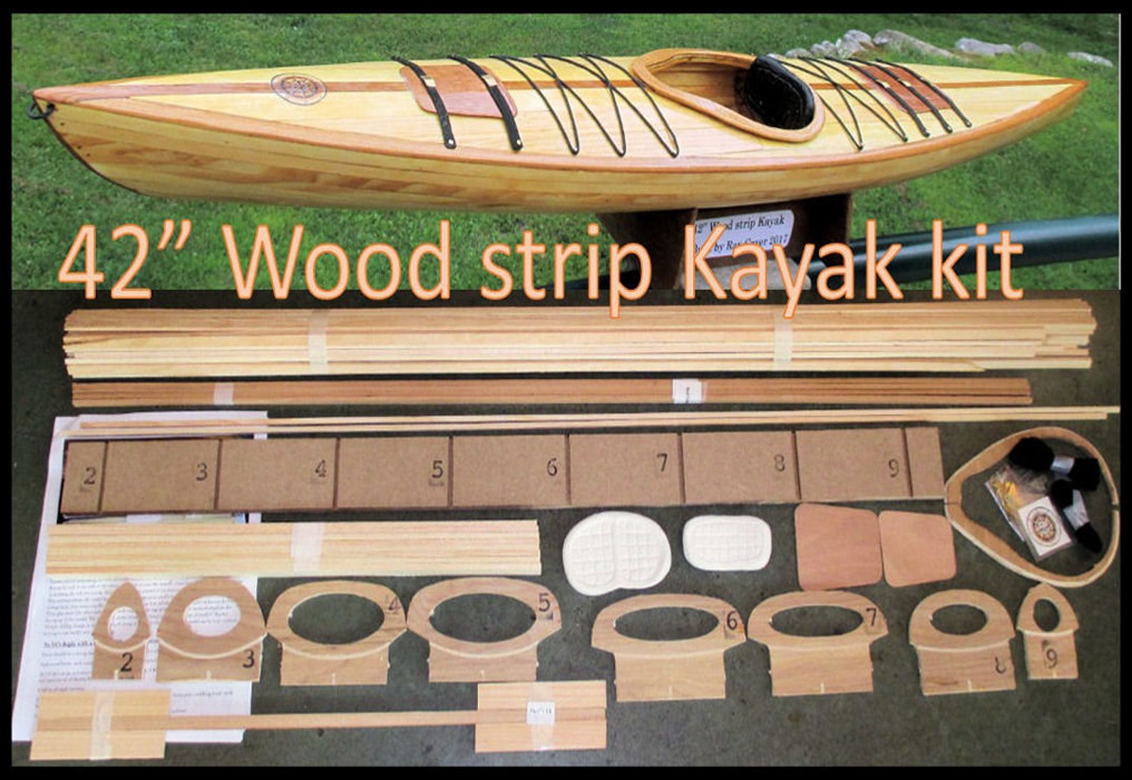 42" Kayak Model Kit - Etsy