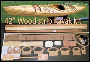 36 Deluxe Wood Strip Canoe Kit - Etsy Canada