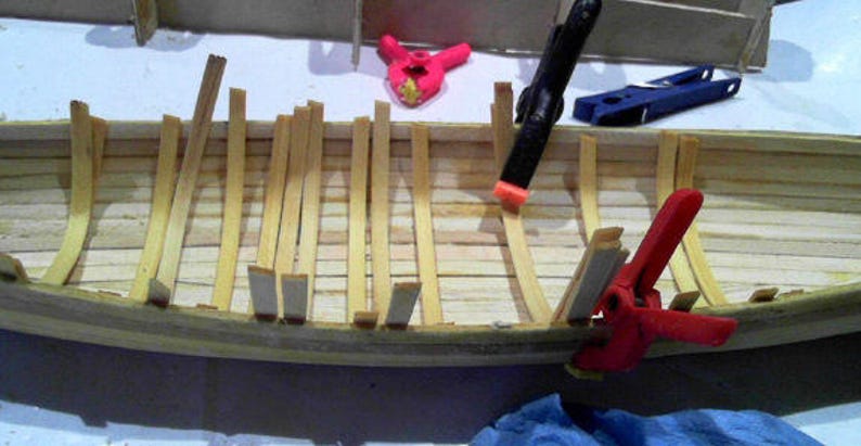 24 Canoe Model Kit - Etsy