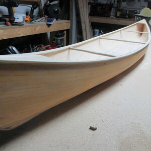 54" Red Cedar Deluxe Canoe Kit - Etsy