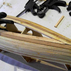 24" Canoe Model Kit - Etsy
