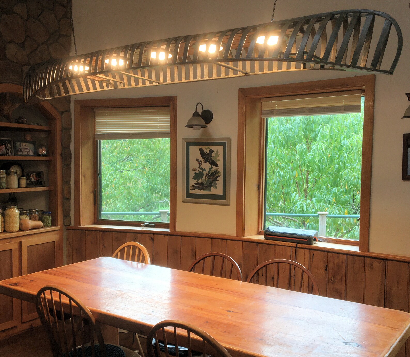 This Old Canoe, a 96" Skeleton Canoe Chandelier - Etsy