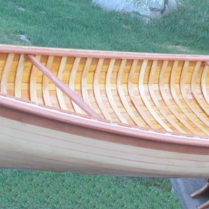 54" Red Cedar Deluxe Canoe Kit - Etsy