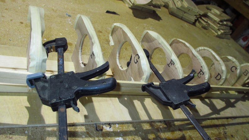 36" Deluxe Wood Strip Canoe Kit - Etsy