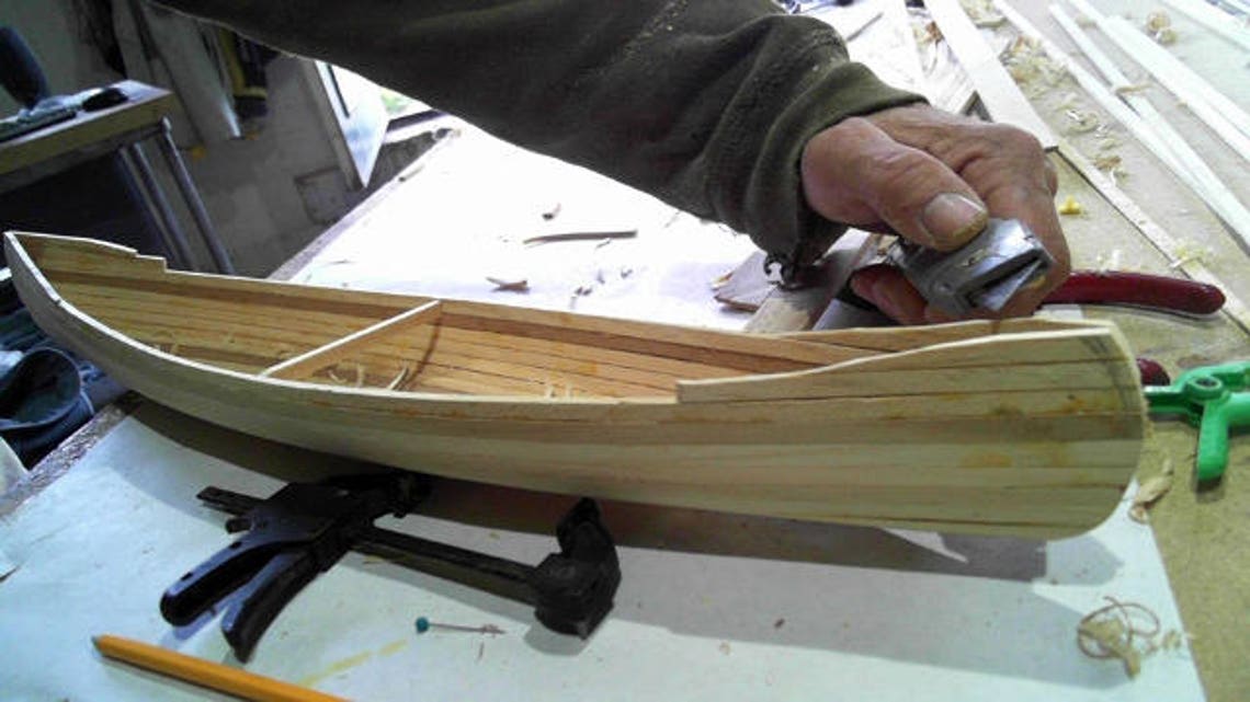 24" Canoe Model Kit - Etsy