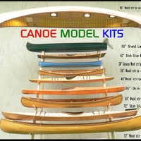 36" Deluxe Wood Strip Canoe Kit - Etsy Canada