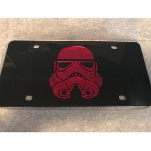 Trooper Inspired Laser Cut License Plate NEW!! - Etsy