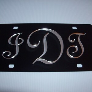 Sorority, Monogram, Initials, Cipher,design, Custom License Plate Any ...