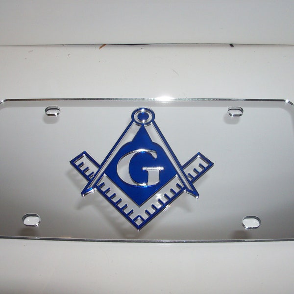 Masonic License Plate Frame - Etsy