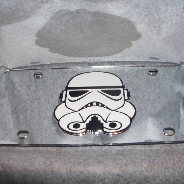 Storm Trooper License Plate - Etsy