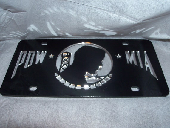 Military Inspired Laser Cut License Plate New | Etsy