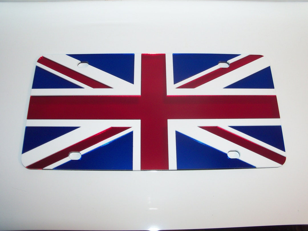 Uk Flag (british Columbia) License Plate E Brand NEW! - Etsy