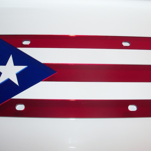 Puerto Rico License Plate Png - Etsy