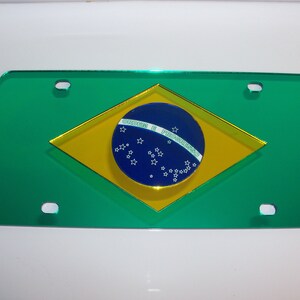 Brazil, Brazilian Flag License Plates Brand NEW! - Etsy