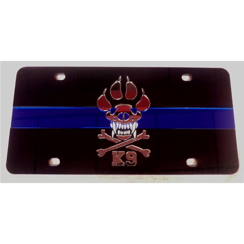 K9 Unit Police Dog License Plate Brand New - Etsy