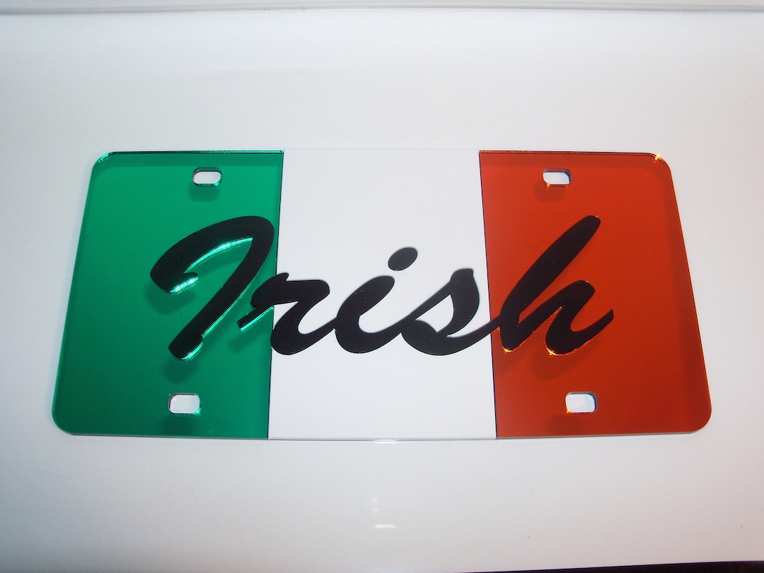 Ireland Irish Flag License Plates Brand NEW!! - Etsy