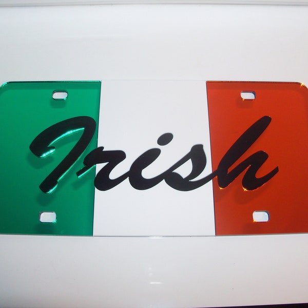 Irish Front License Plates - Etsy