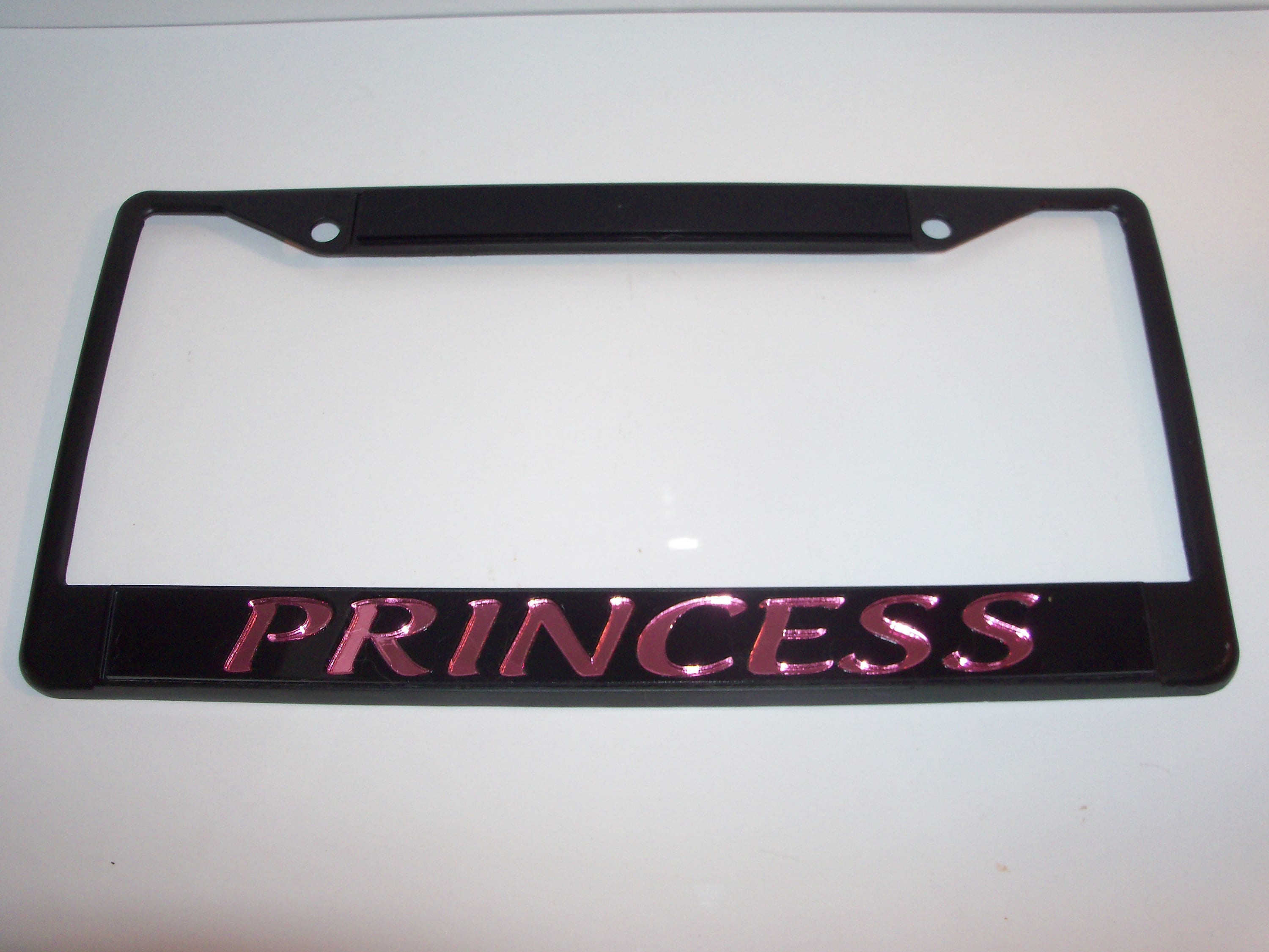 Princess License Plate Frame Brand New | Etsy