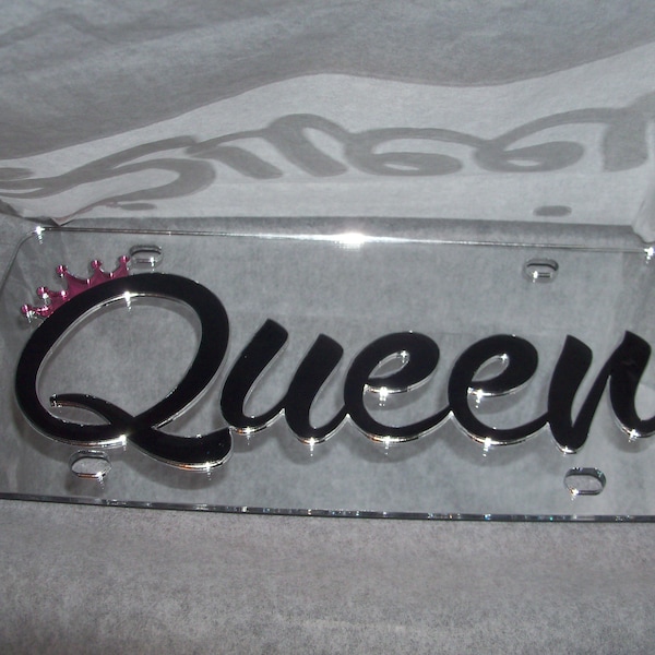 Queen License Plate - Etsy